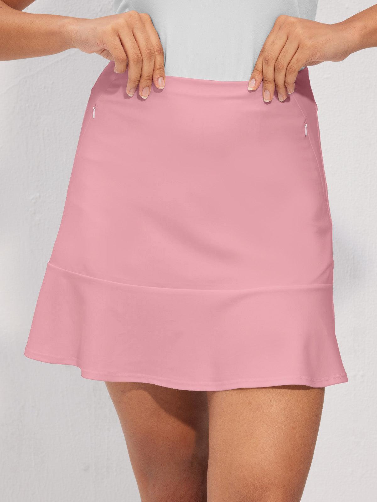 Basic 17 Inch Ruffle Skort UPF50+ – Acegolfs