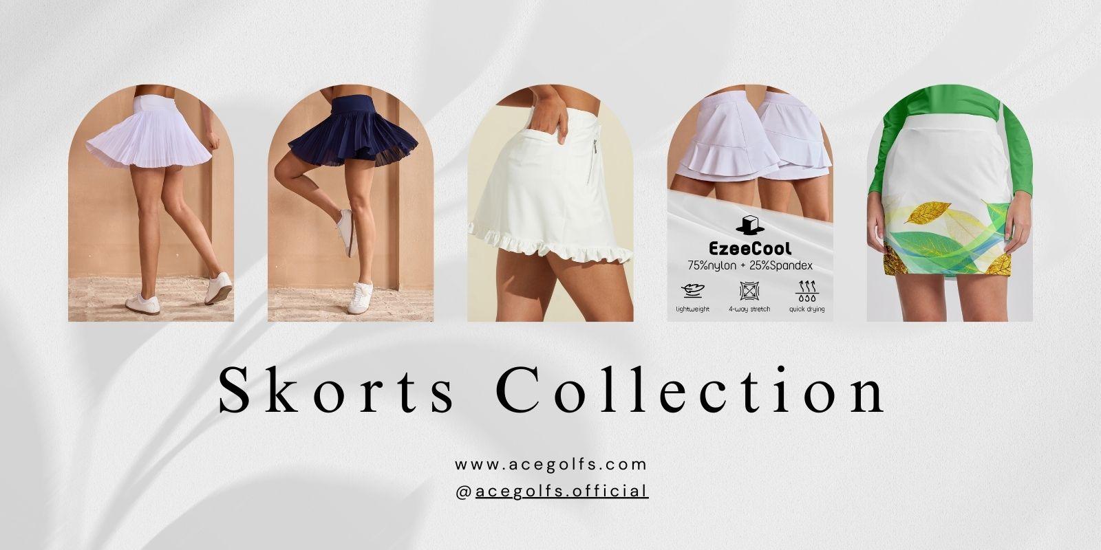 Elevate Your Game with Pink Skorts: Stylish Women's Golf Clothes – Acegolfs
