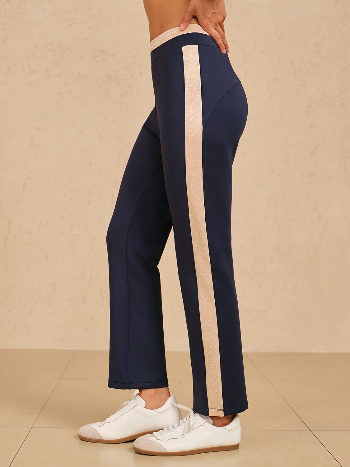 Navycore 39 Inch Stretch Color Block Ankle Pants – Acegolfs