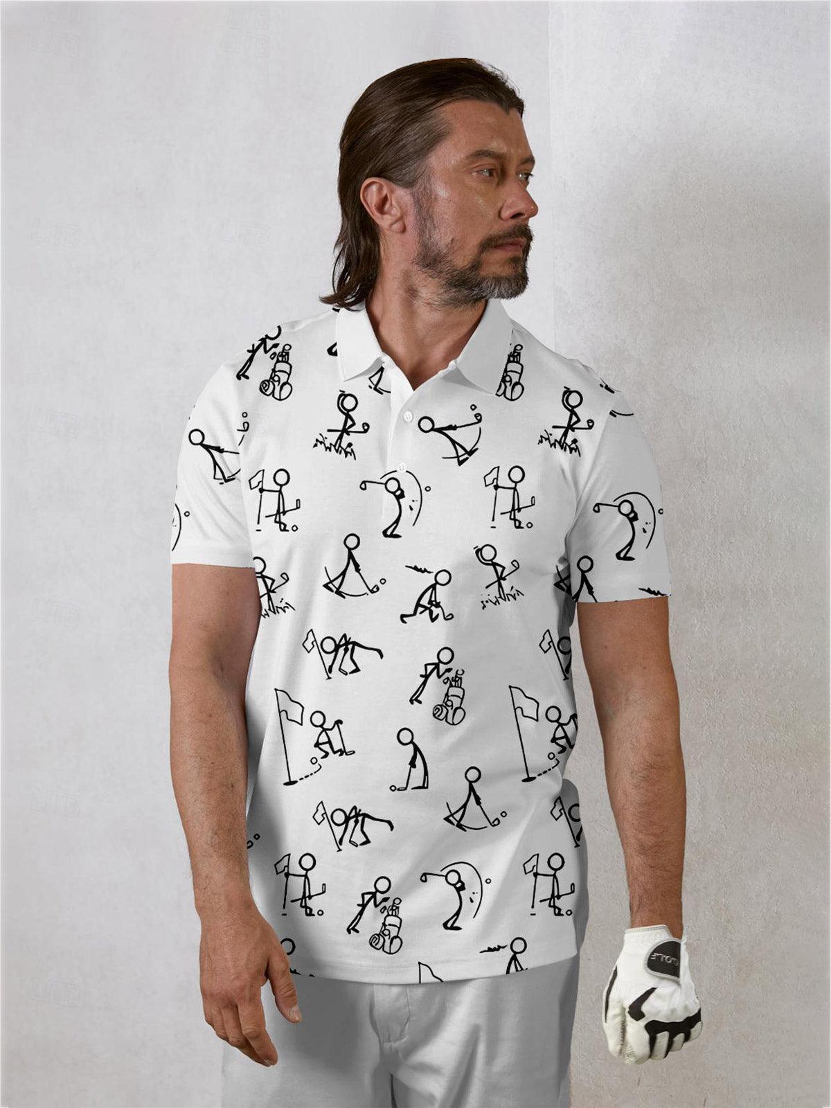 Hyper-prep-Men's Polo Top UPF50+ – Acegolfs